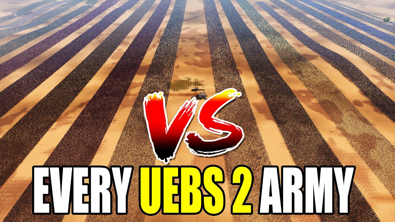Every UEBS 2 Army in huge LINE BATTLE! - Ultimate Epic Battle Simulator ...