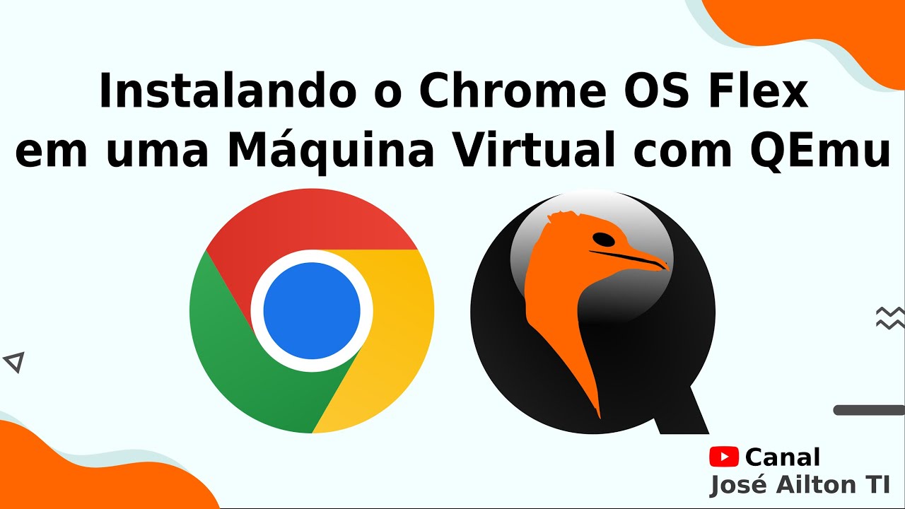 Instalando o ChromeOS Flex em uma Máquina Virtual com QEmu - YouTube