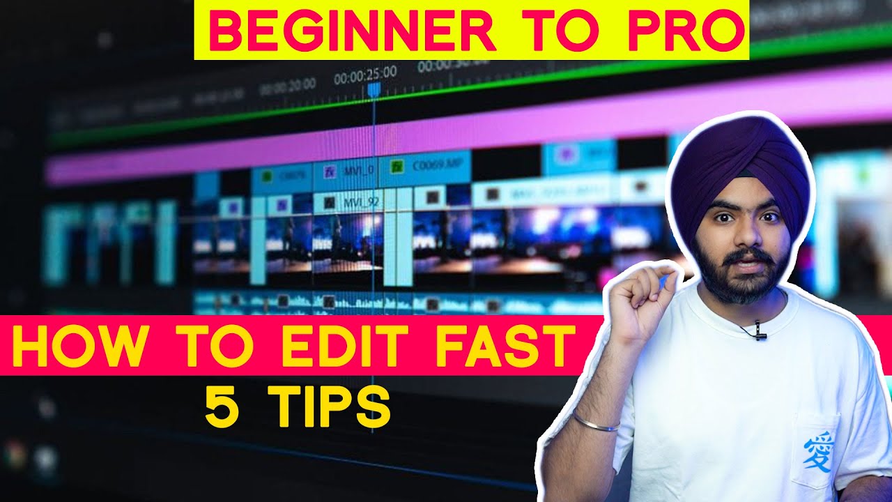 How To Edit Fast With My Secret Tips Beginner to Professional in 10 ...