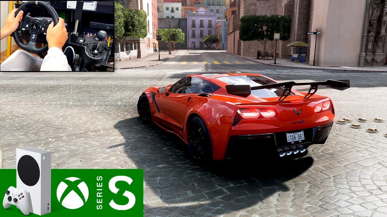 Forza Horizon 5 (Xbox Series S) 800HP CORVETTE ZR1 - Steering Wheel ...