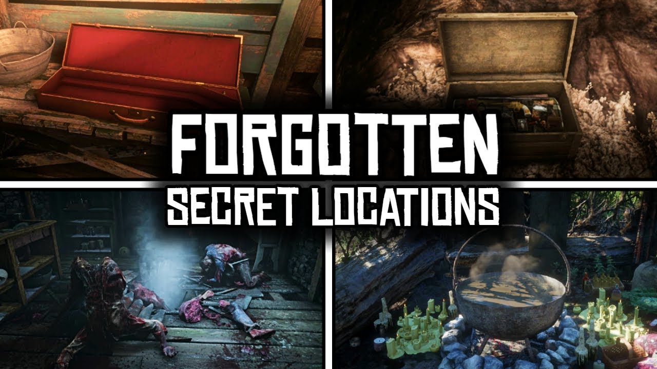 Exploring FORGOTTEN & SECRET Locations in RDR2 - YouTube