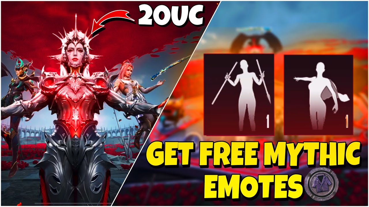 Wow😍 I Got 2 Mythic Emotes | Get Free Mythic Emotes On Silver Fragments ...