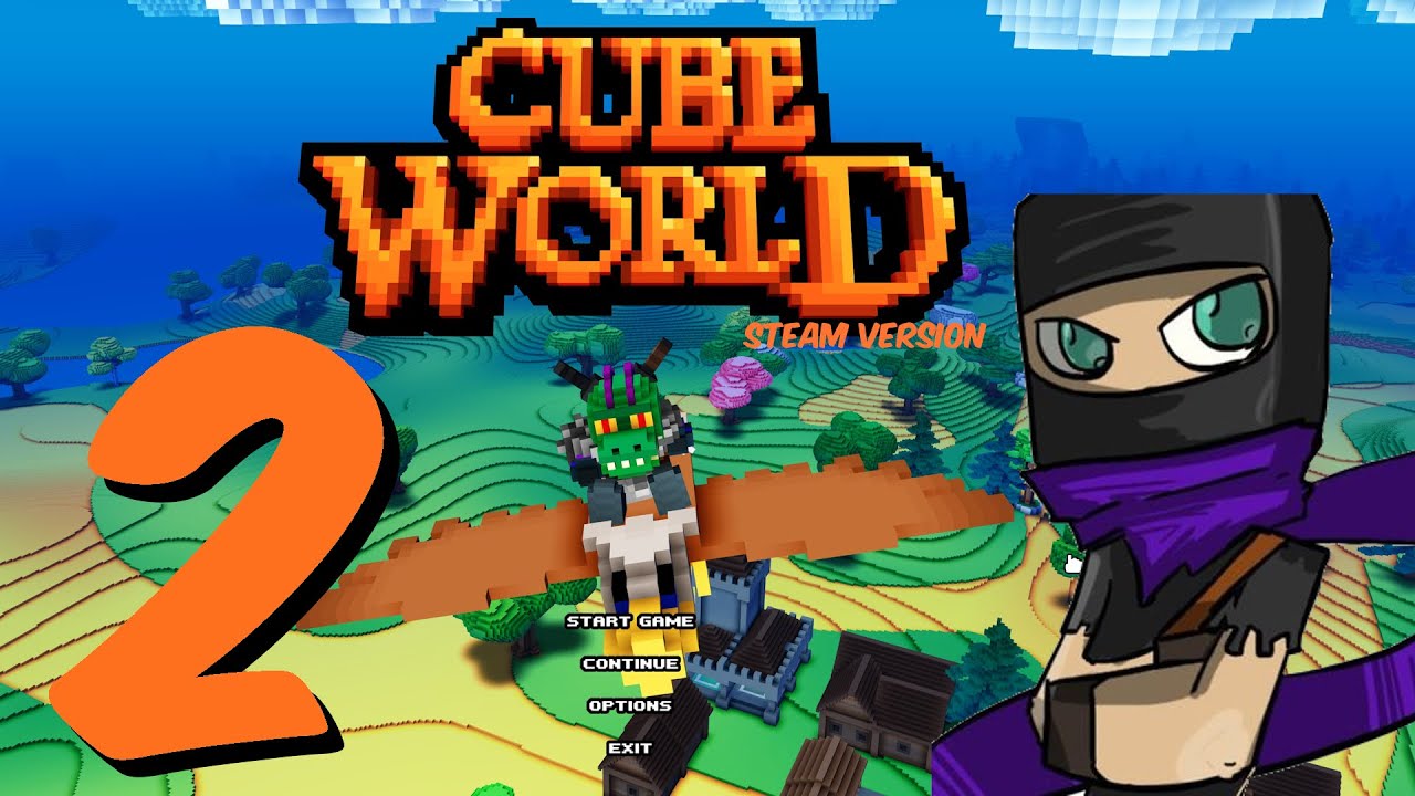 Minor bosses, lots of death - Cube World Ep 2 - YouTube