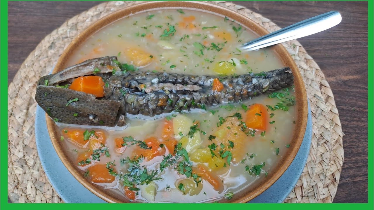 Sopa de Coroncoro, Sopa levanta Muerto. Sopa de Pez Diablo. - YouTube