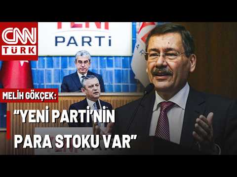 Yeni Parti'ye Para Gönderenler Kim? Melih Gökçek CNN TÜRK'te: Yeni Parti'ye Bağış Büyük Değil
