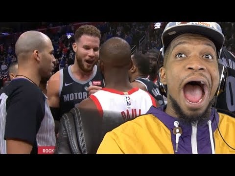 OMG BLAKE GRIFFIN YOU STALLION! PISTONS vs ROCKETS HIGHLIGHTS