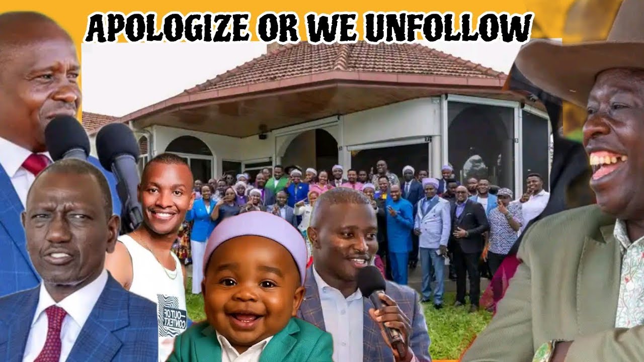 " APOLOGIZE OR WE UNFOLLOW " ANGRY RIGATHI GACHAGUA AFTER MT KENYA ...