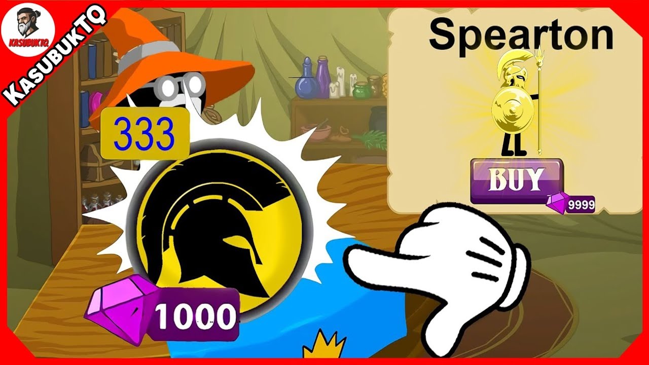 X333 SPEARTON BUY 999999999 SPEARTON DESTROY ITEMS | STICK WAR LEGACY ...
