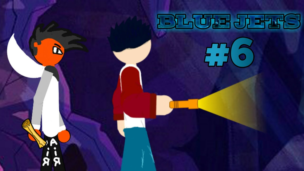 Blue Jets episode 6 part 2 (Drawing cartoons 2) - YouTube