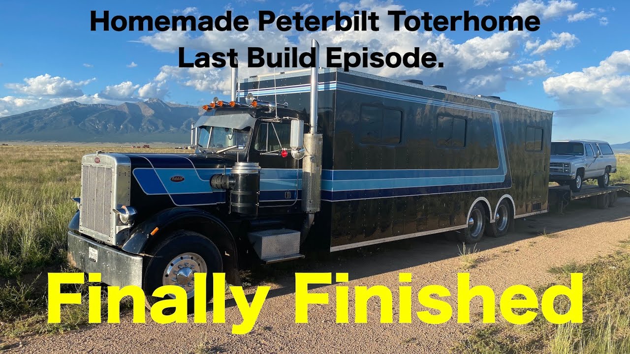 Homemade Peterbilt Motor Home. - YouTube