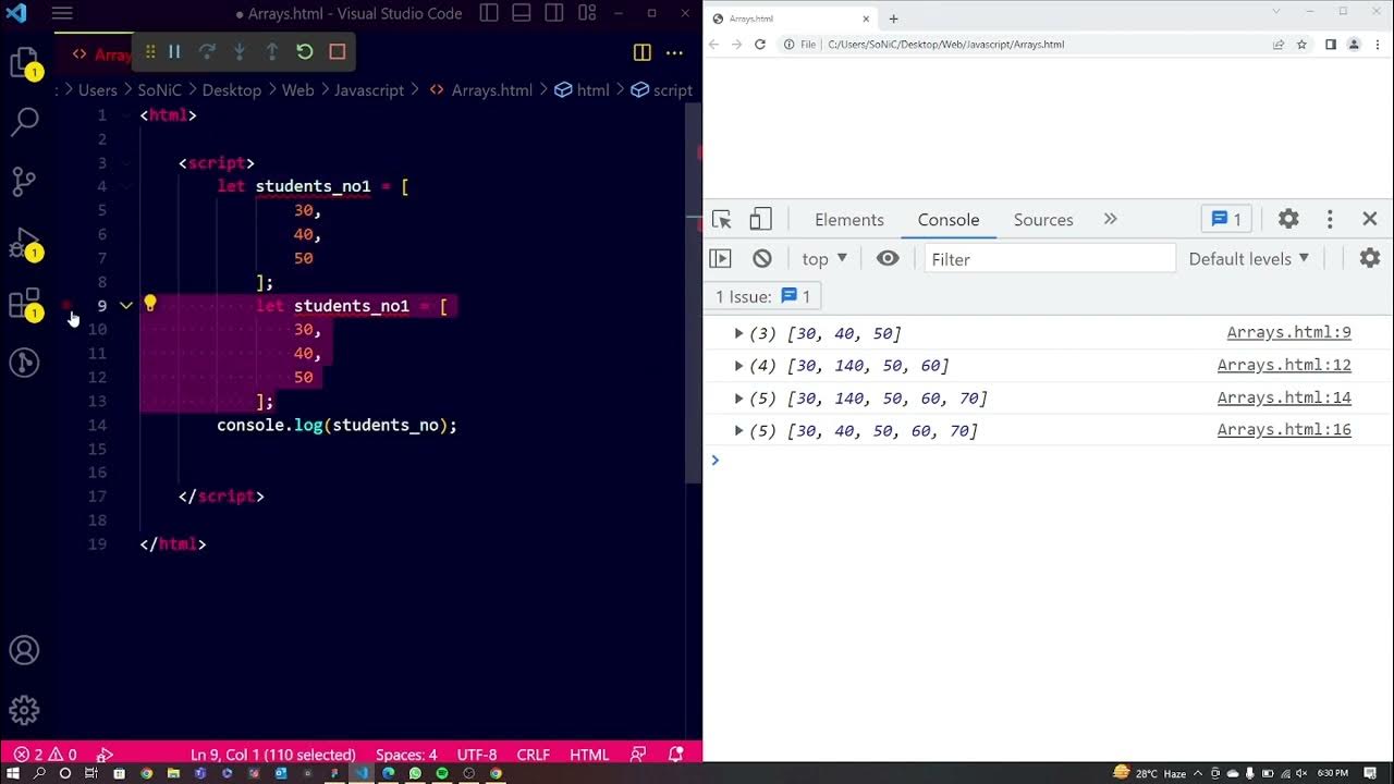 10 Must-Know Array Functions in JavaScript for Better Coding | Salam Aslam - YouTube