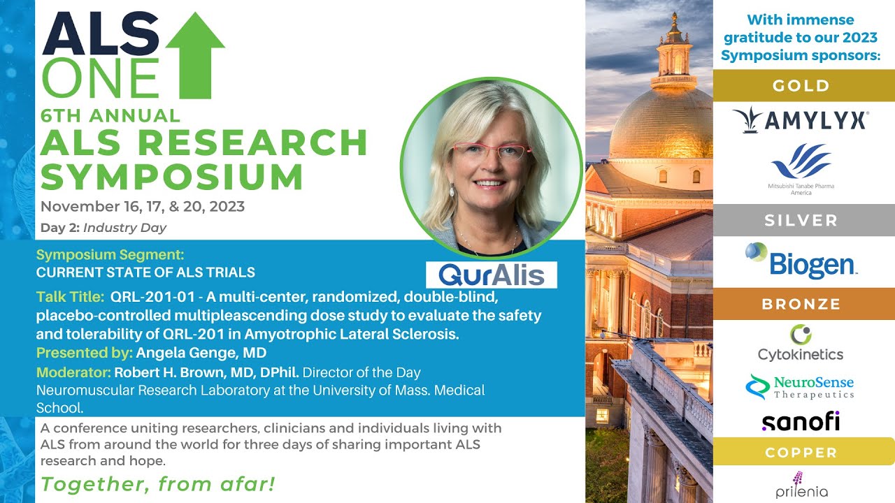 6th Annual ALS ONE Research Symposium: Day 2 Industry Speaker: Angela ...