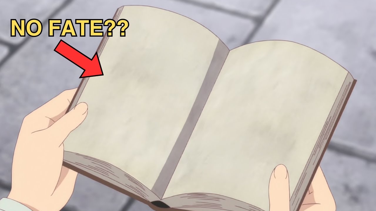 Everyone Has Their Fate Written In A Book, Except HIM... - YouTube