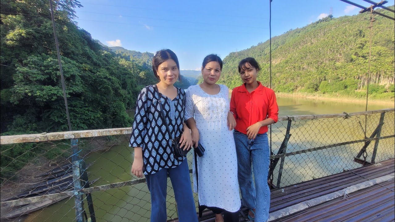 Jingkieng Wahlukha || Lukha River Vlog Hanging Bridge "🌉 #Wahlukhariver ...