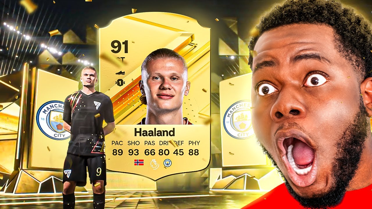 MY FIRST EA FC 24 PACK OPENING! - YouTube