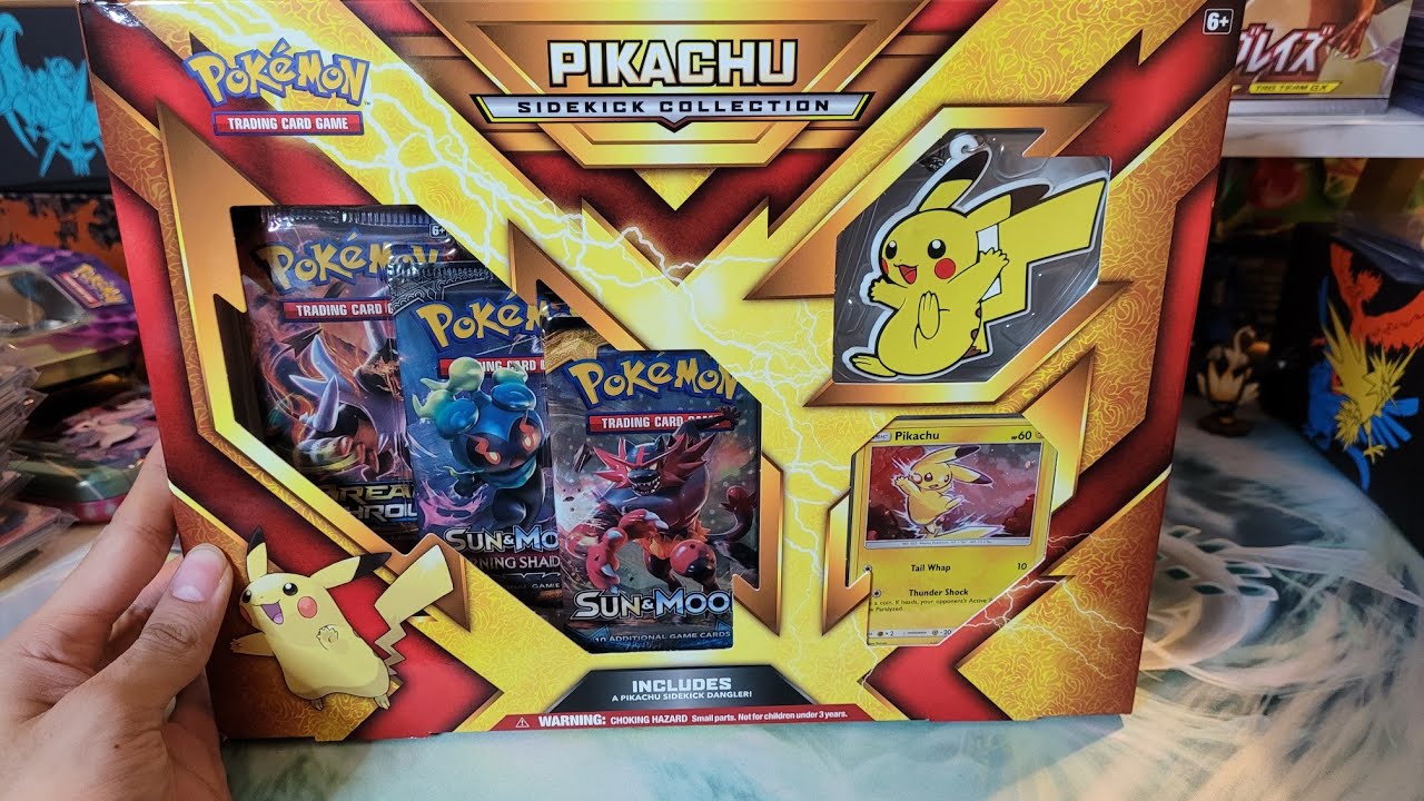 Pokemon Pikachu Sidekick collection box!! - YouTube