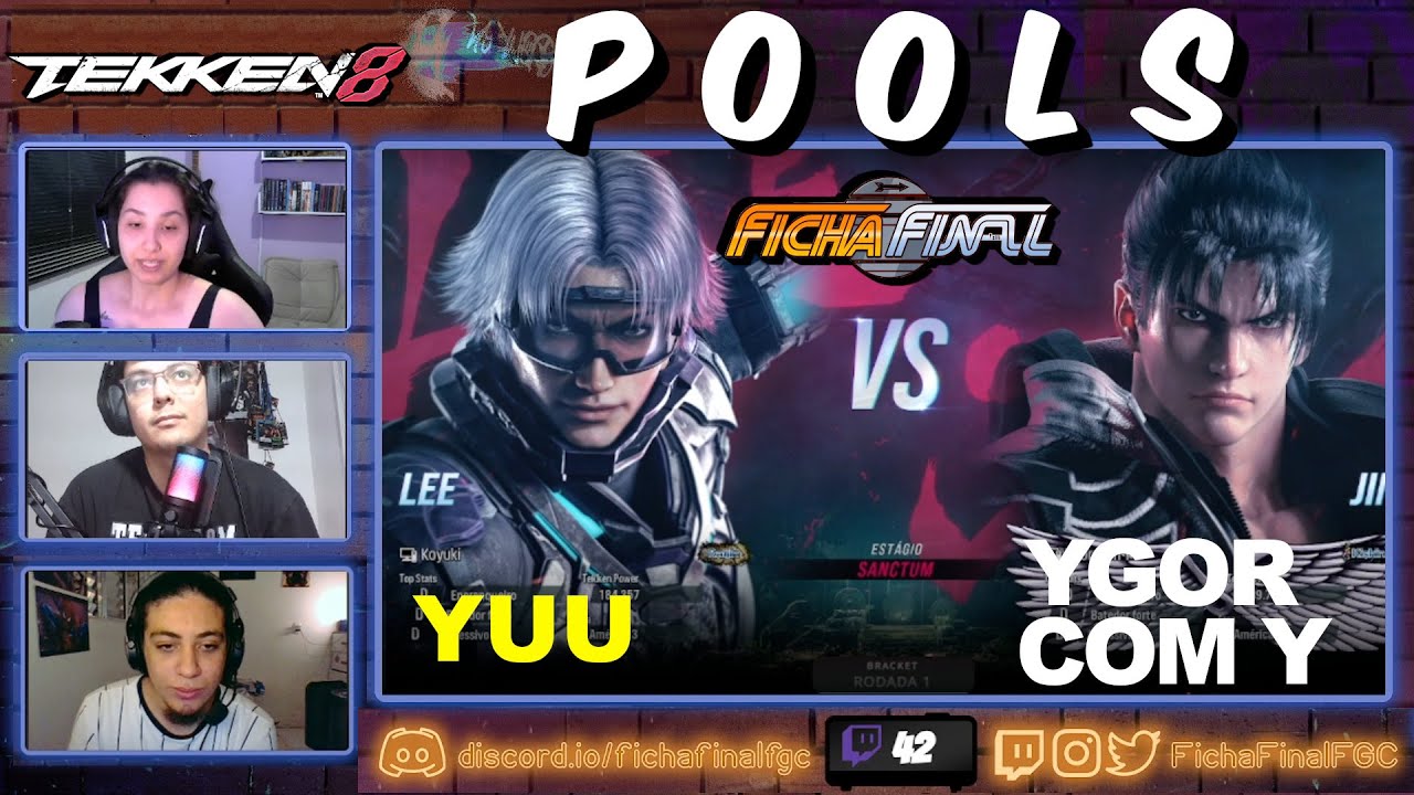 Yuu vs Ygor com Y | Pools - Ficha Final S08 E05 - Tekken 8 - YouTube