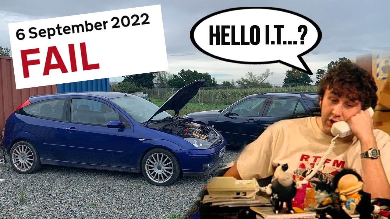 Focus ST170 in Imperial Blue Part 3 - An MOT Fail... Who ya gonna call ...
