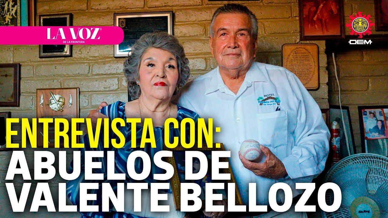 ¨Es el orgullo de la familia¨ comentan abuelos de Valente Bellozo | La ...