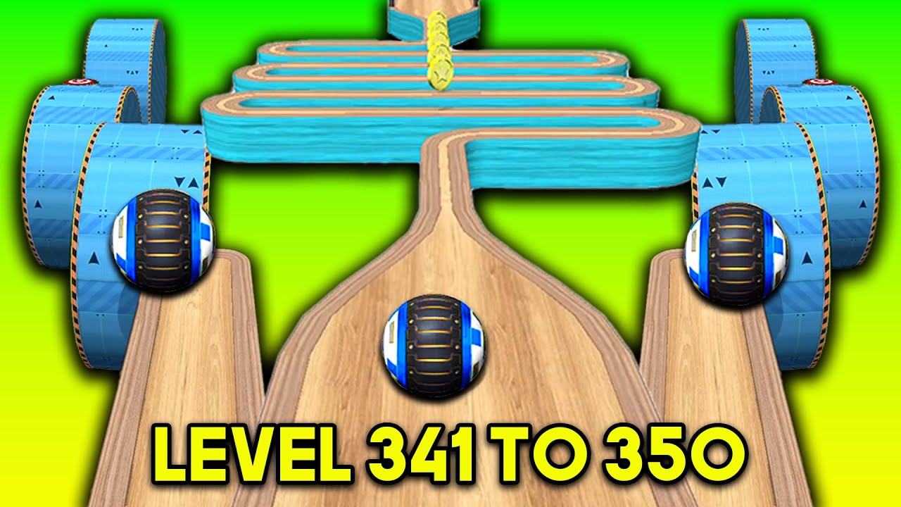Going Ball | Level 341 To Level 350 - YouTube