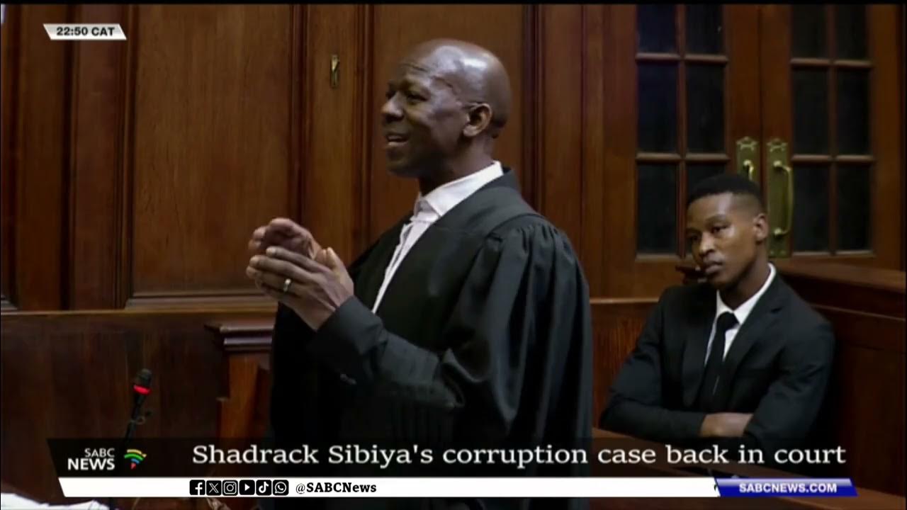 Shadrack Sibiya's corruption case back in court - YouTube