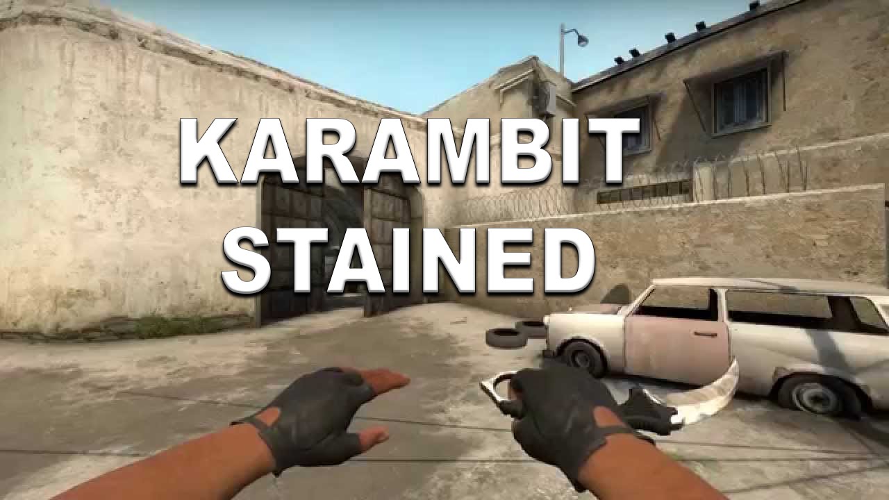 CS:GO Knife Showcase | Karambit Stained Field Tested (low Graphics ...