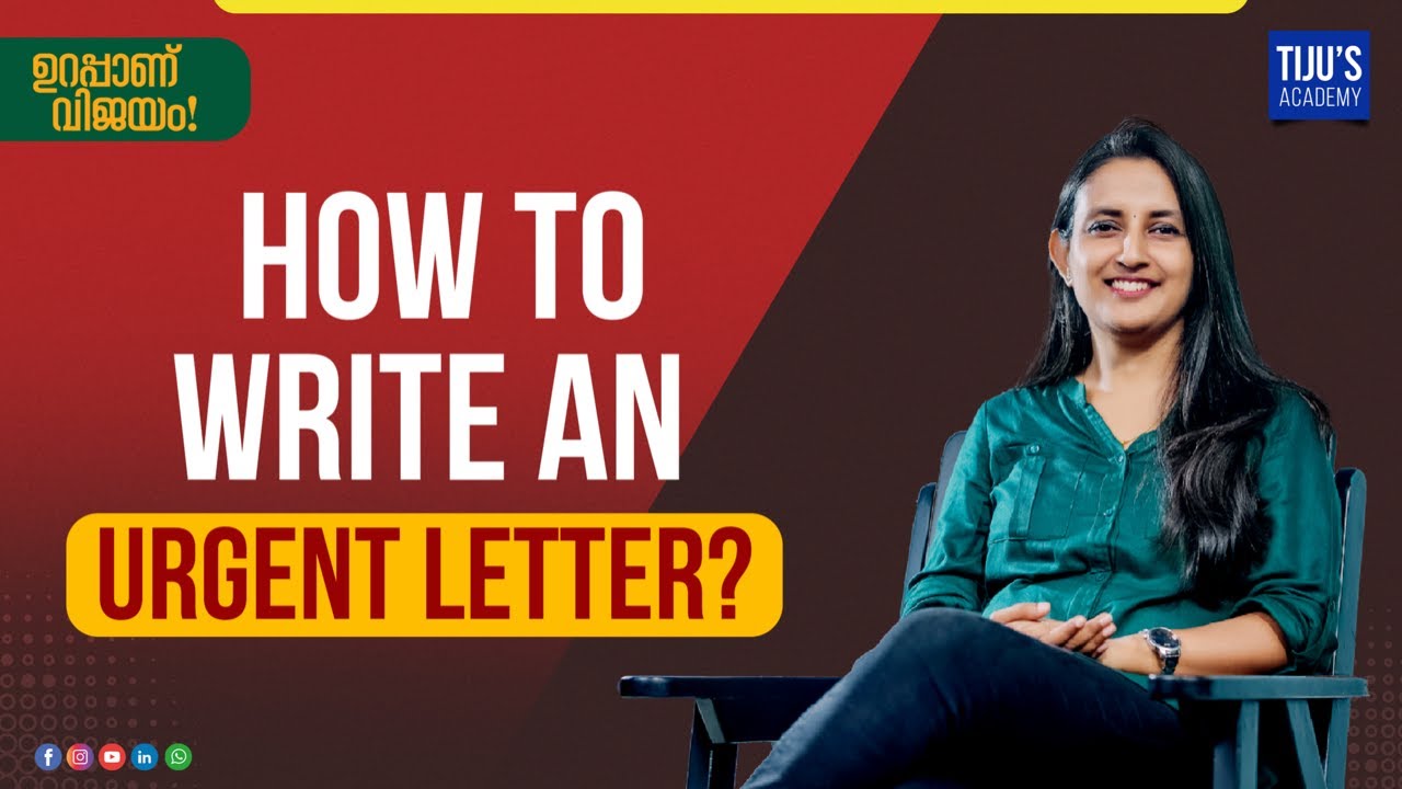 How to write an Urgent Letter ? | OET Writing - YouTube