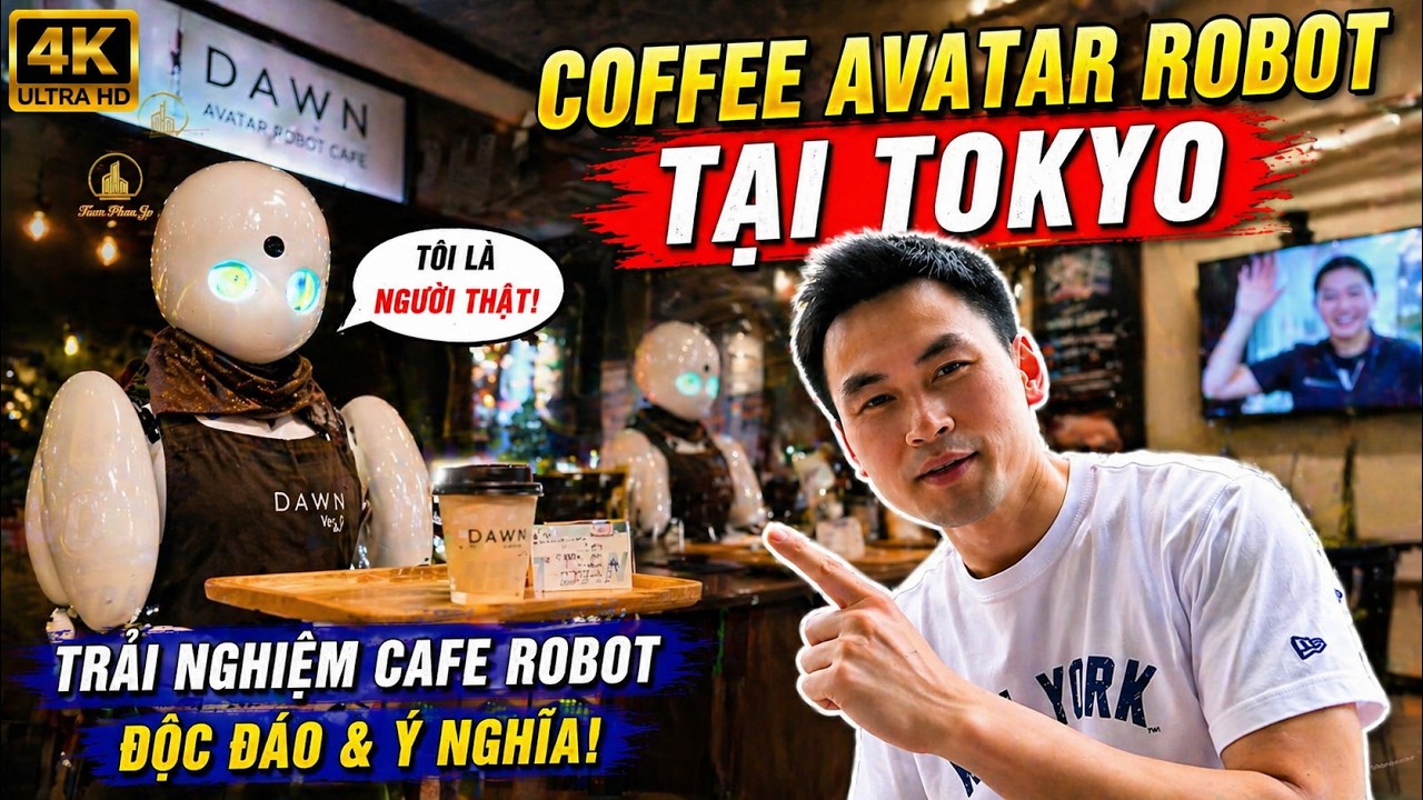 Coffee Avata Robot Tại Tokyo Thật Ý Nghĩa Và Thú Vị @TuanPhanJP - YouTube