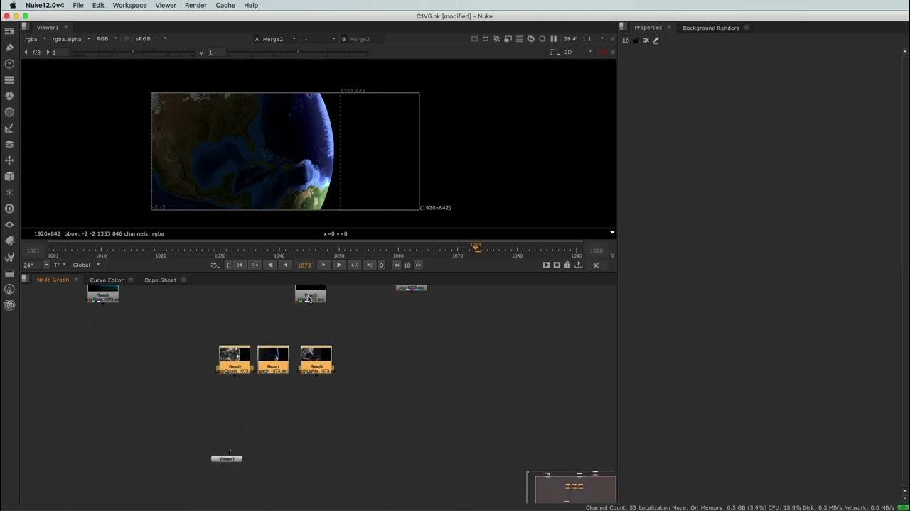 The merge node | Mastering Nuke Vol 1 - YouTube