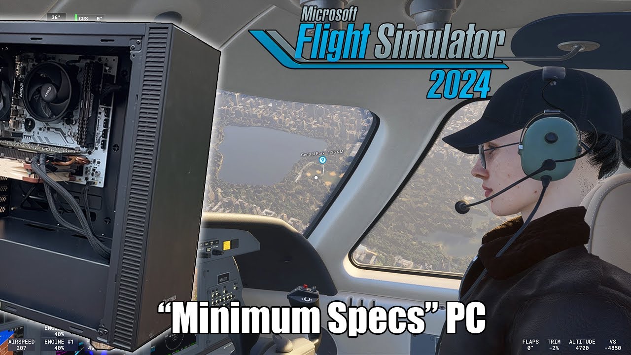 The Flight Simulator 2024 "Minimum Requirements" Gaming PC - It ...