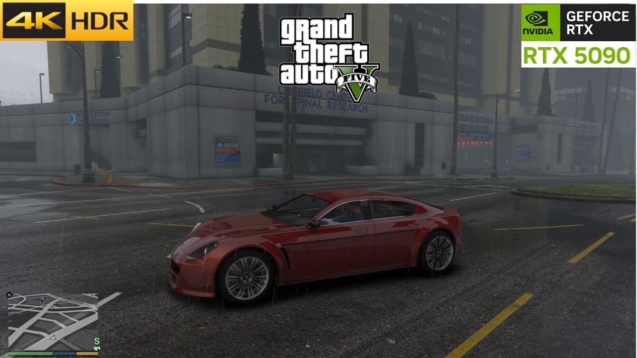 GTA 5 | Rain to Clear Skies 🌧️ ️🌤️ Stunning Weather Transition in Ultra ...