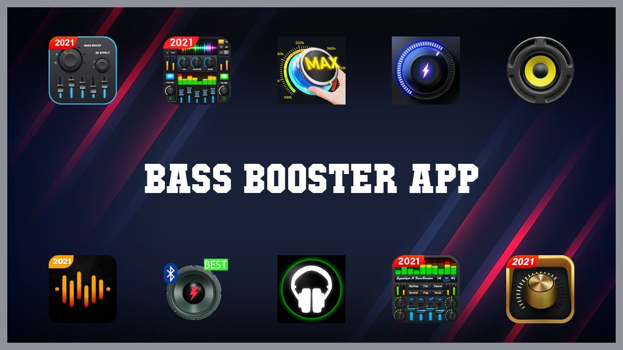 Top 10 Bass Booster App Android Apps - YouTube