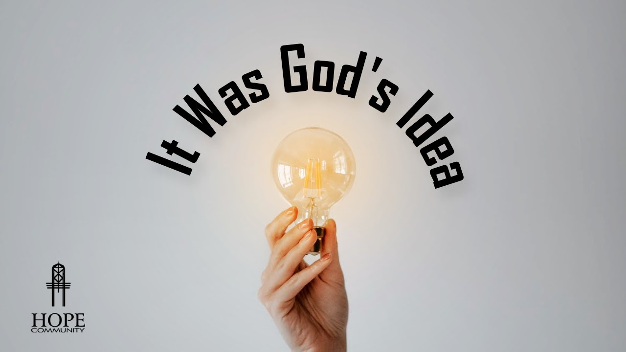 It Was God’s Idea | Moment of Hope | Pastor Brian Lother - YouTube
