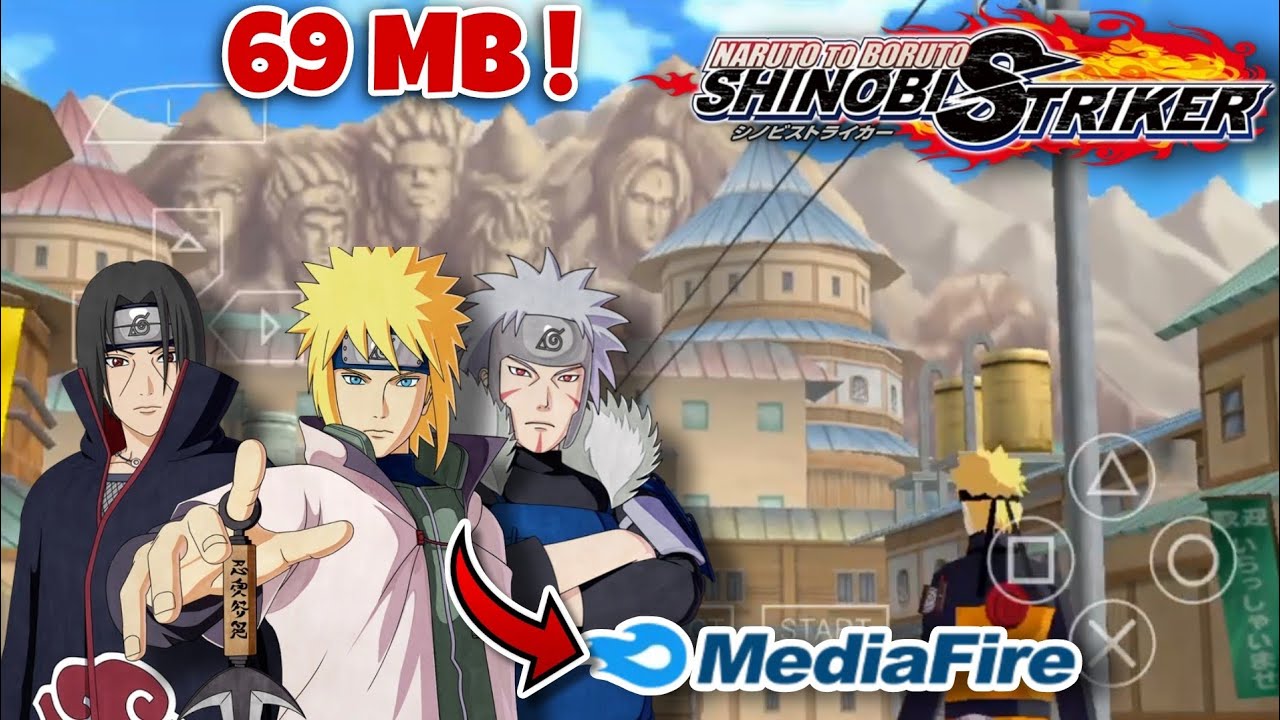 Shinobi Striker Modpack v1 pour Naruto Legends Akatsuki Rising PPSSPP ...