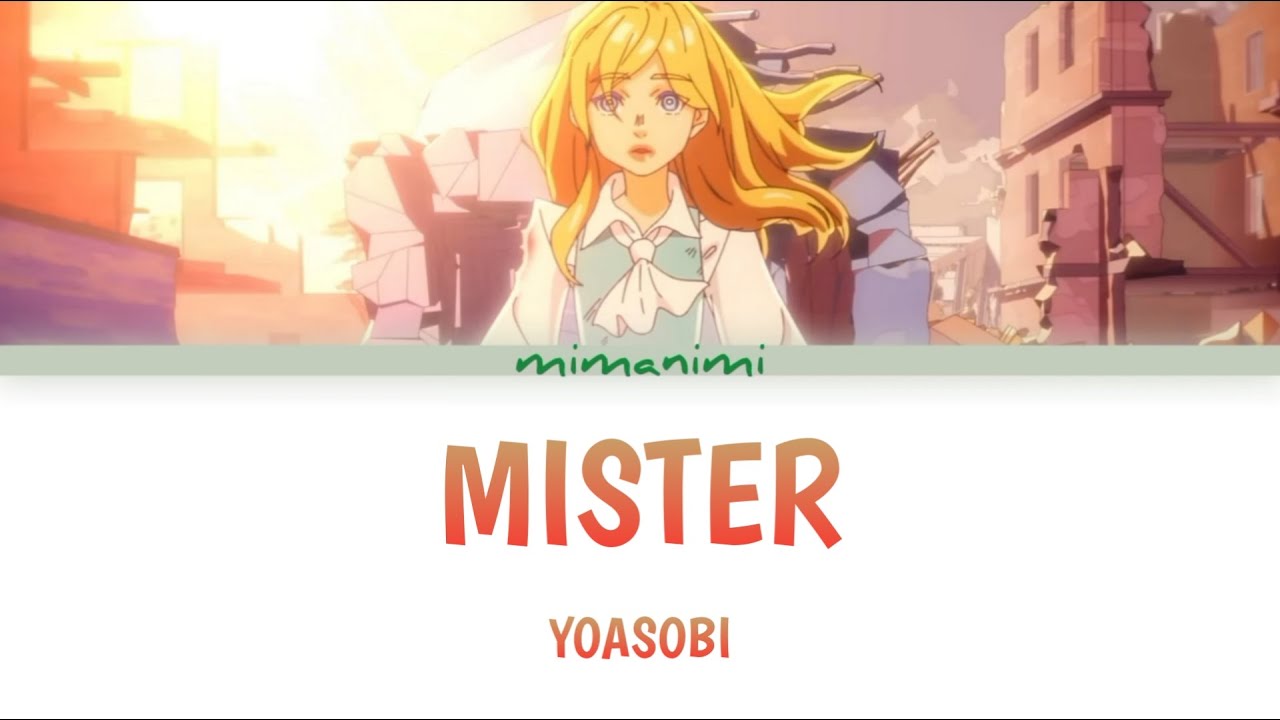 YOASOBI - Mister (English Version) Lyrics Video - YouTube