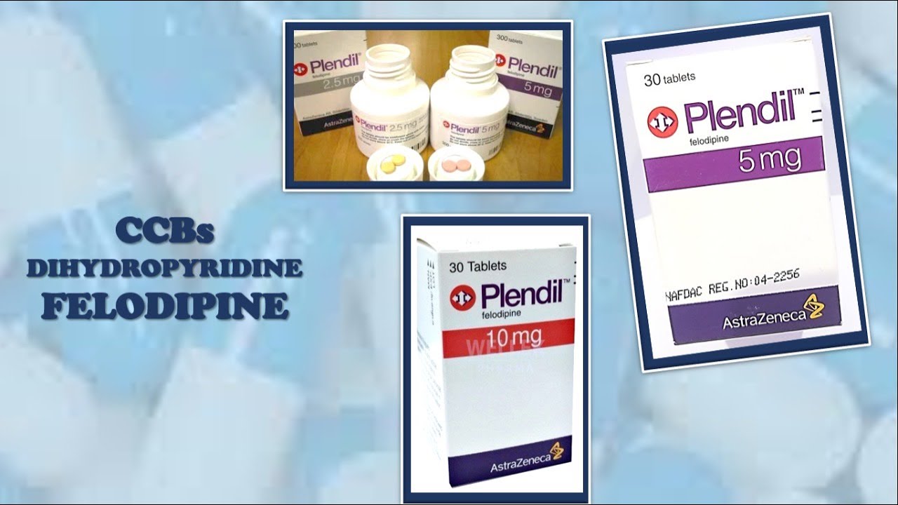 FELODIPINE - Plendil - YouTube