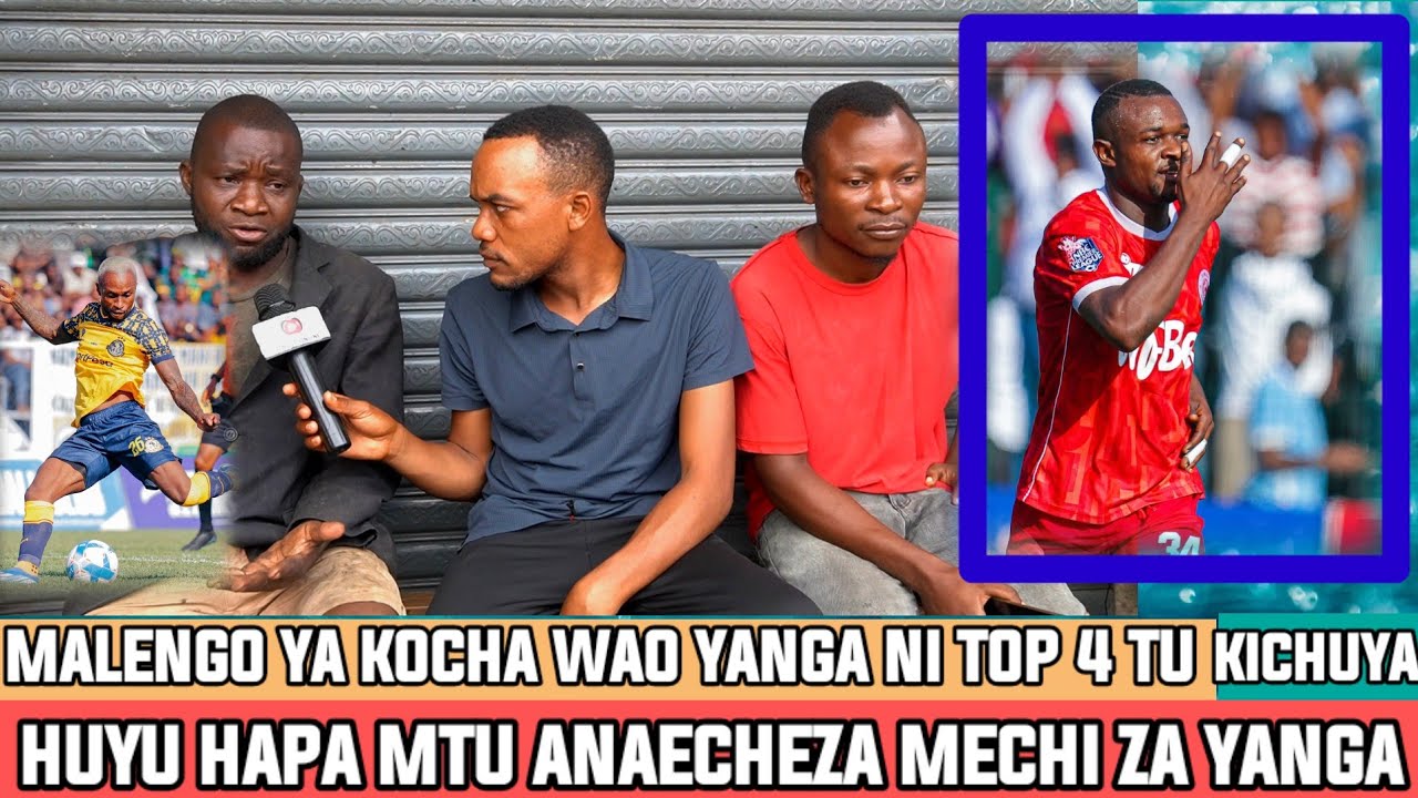 MADEGA|KICHUYA WAMUANIKA KIGOGO ANACHEZA MECHI ZA YANGA |KOCHA WA YANGA ...