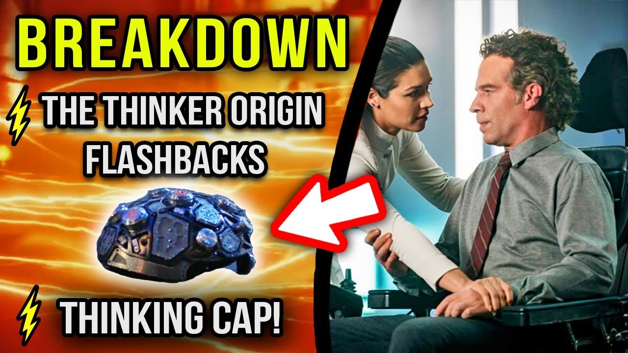 The Thinker ORIGIN and Thinking Cap Flashbacks! - The Flash 4x07 ...