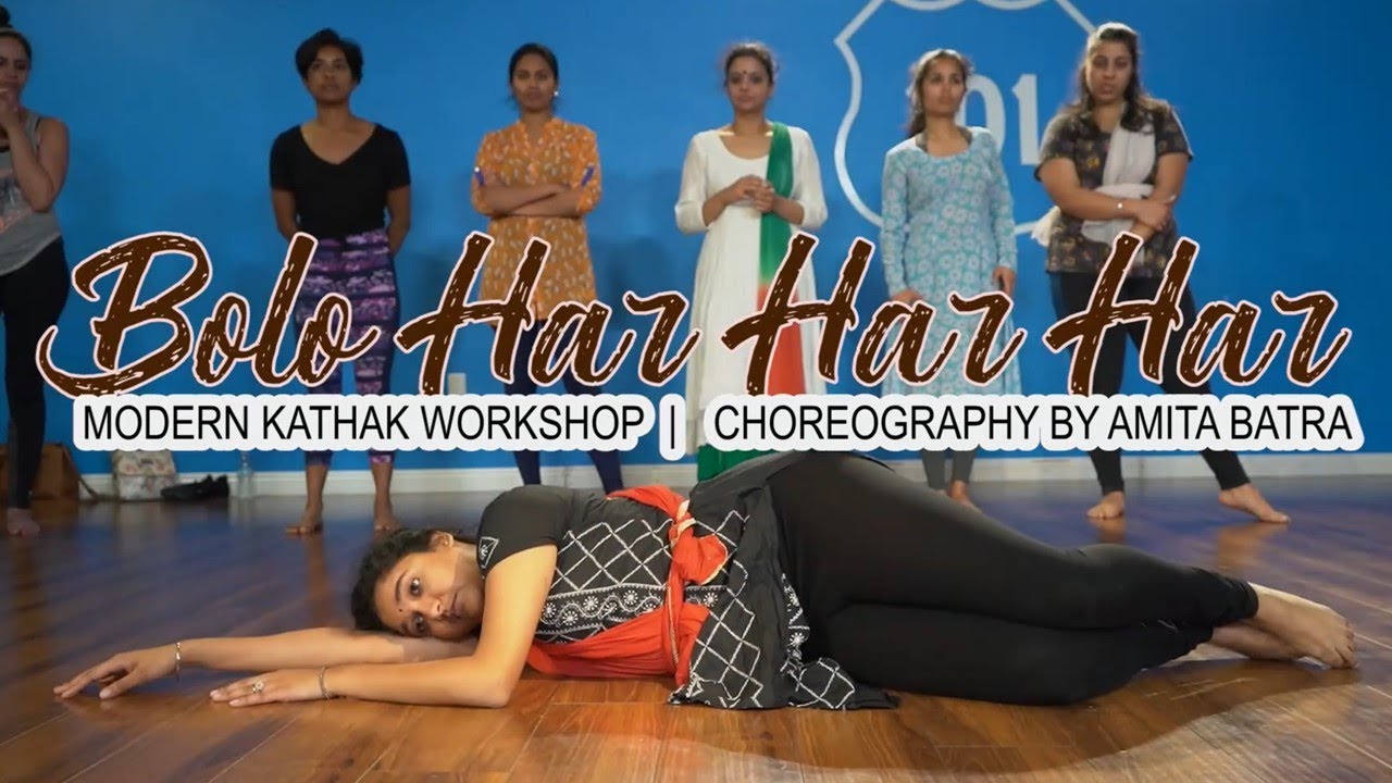 The Modern Tandav Experiment | Modern Kathak Workshop by Amita Batra ...