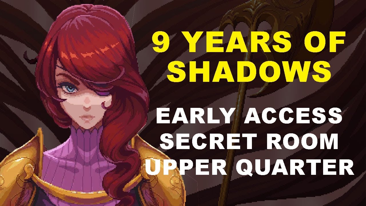 9 Years Of Shadows - How to get to secret room red note in Upper ...