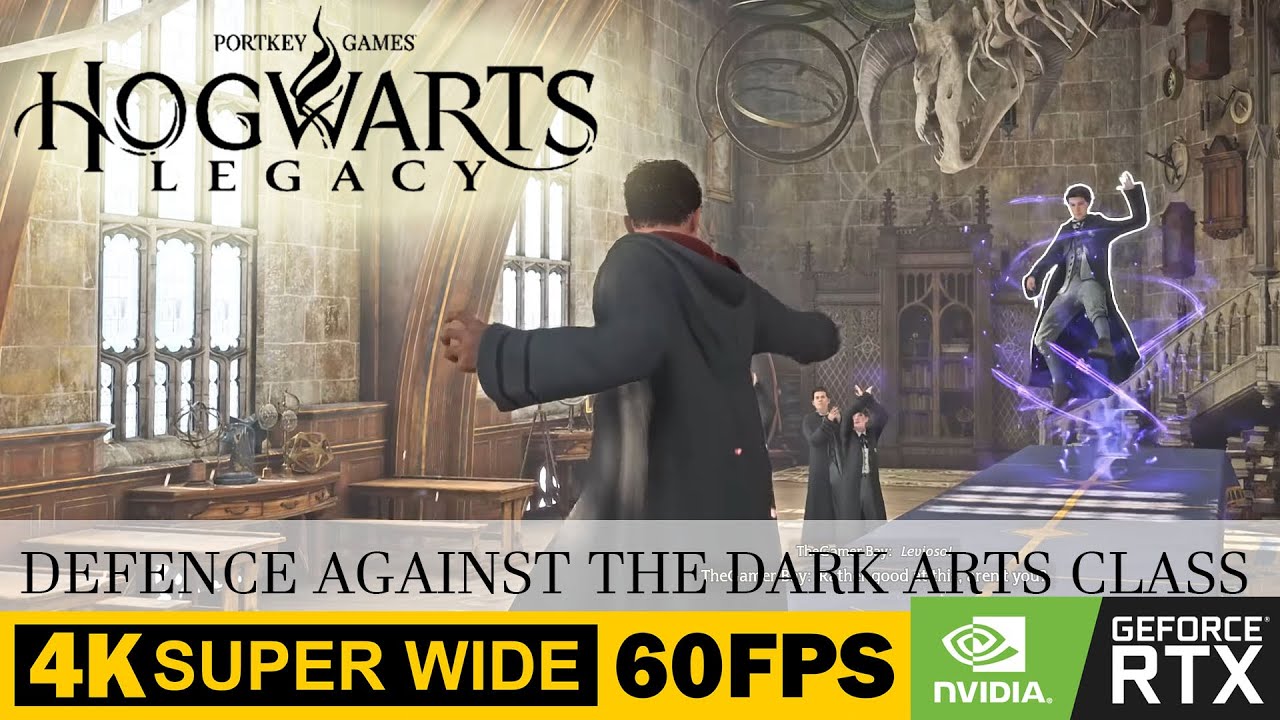 DEFENCE AGAINST THE DARK ARTS CLASS | Hogwarts Legacy | Walkthrough ...