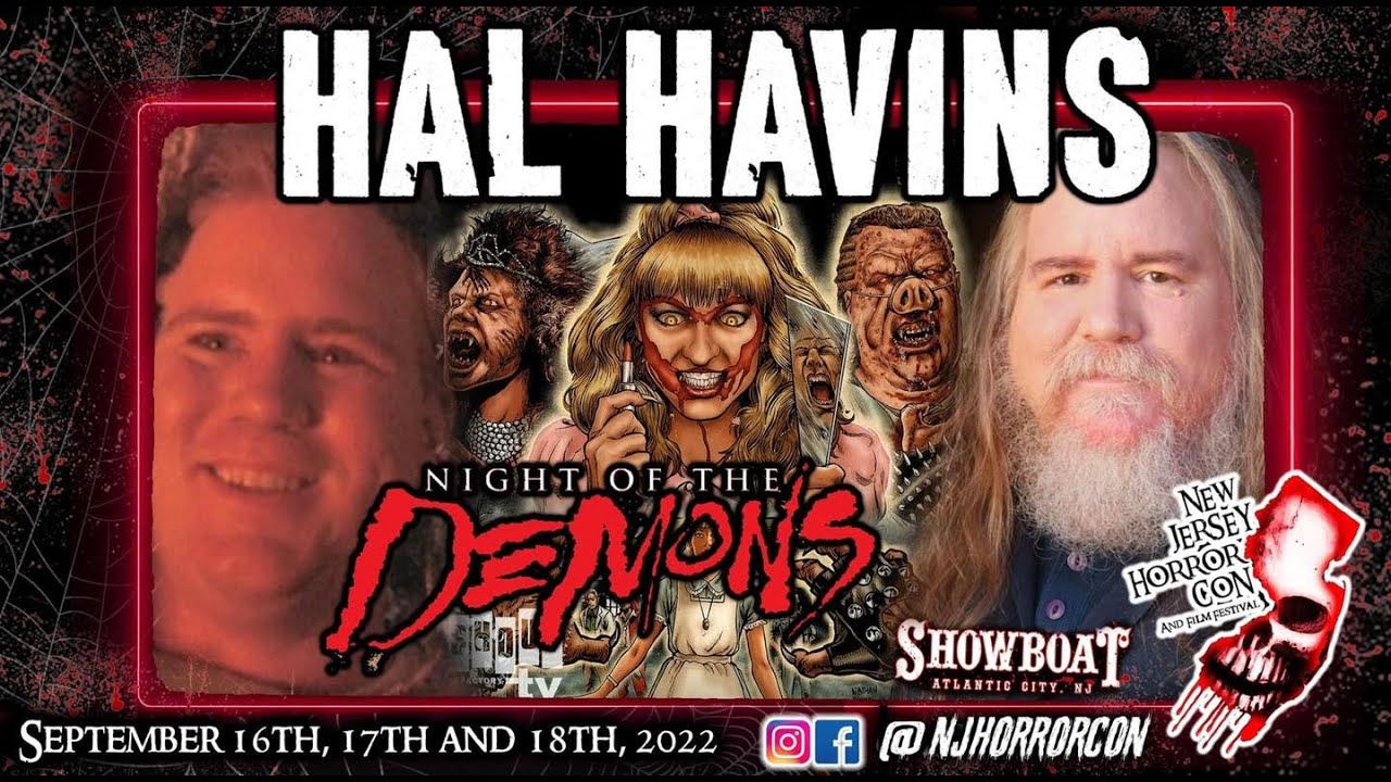 Hal Havins @ NJ Horror Con Sept 2022 - YouTube