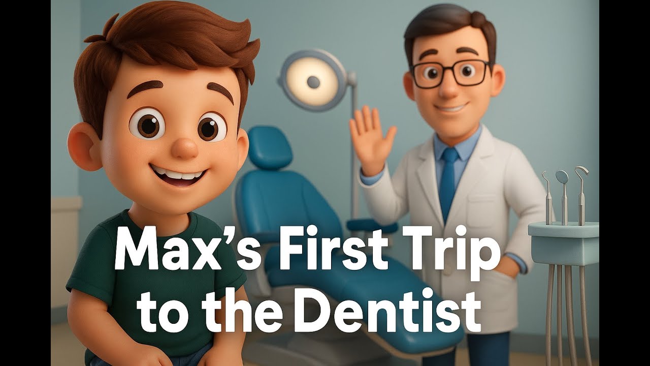 Max’s First Mission to the Dentist 🦷 | Kids Storytime Adventure - YouTube