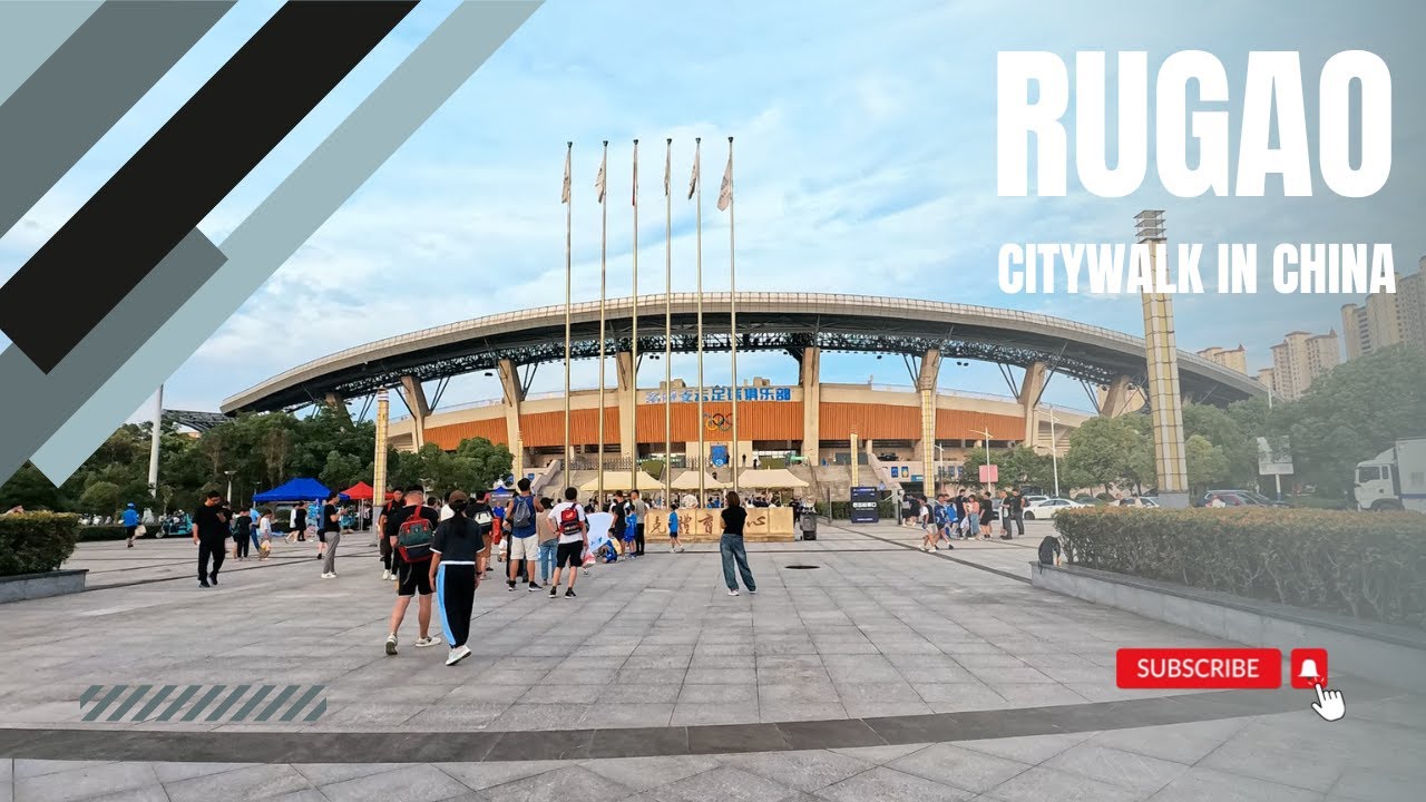 Rugao Sports Center, Jiangsu Province - YouTube