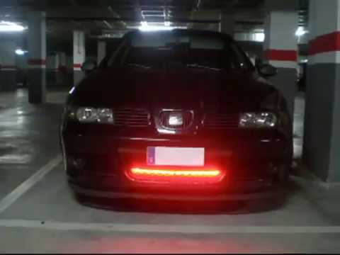Luz Coche Fantástico, luces LEDs para el coche - YouTube