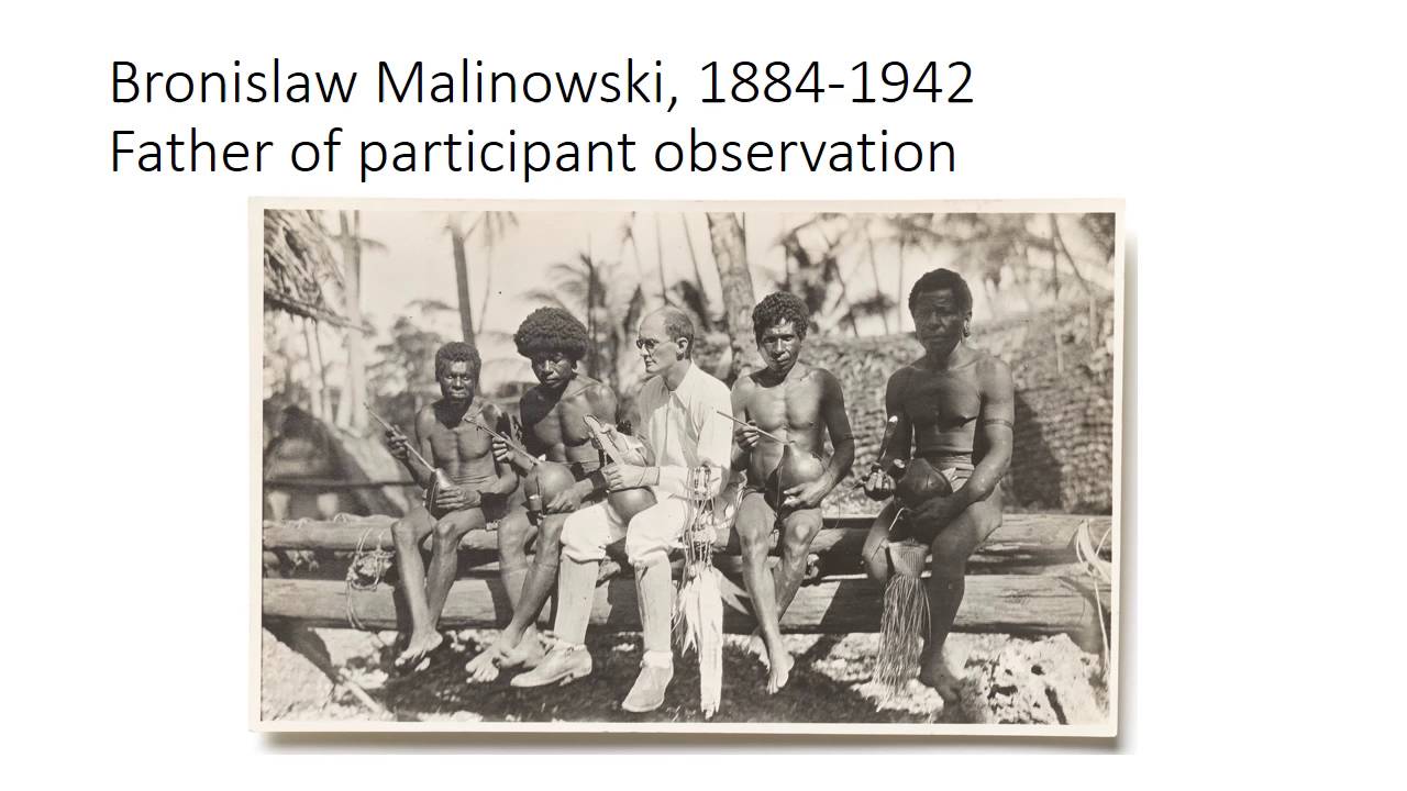 01 Classic ethnographic methods - YouTube