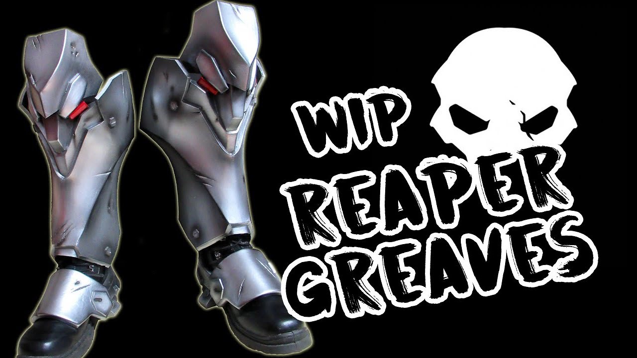 REAPER OVERWATCH 💀 ARMADURA de GOMA EVA [COSPLAY] - YouTube