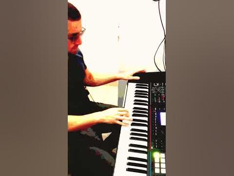 Metal Solo & Riff with distortion on keyboard/piano #shorts - YouTube