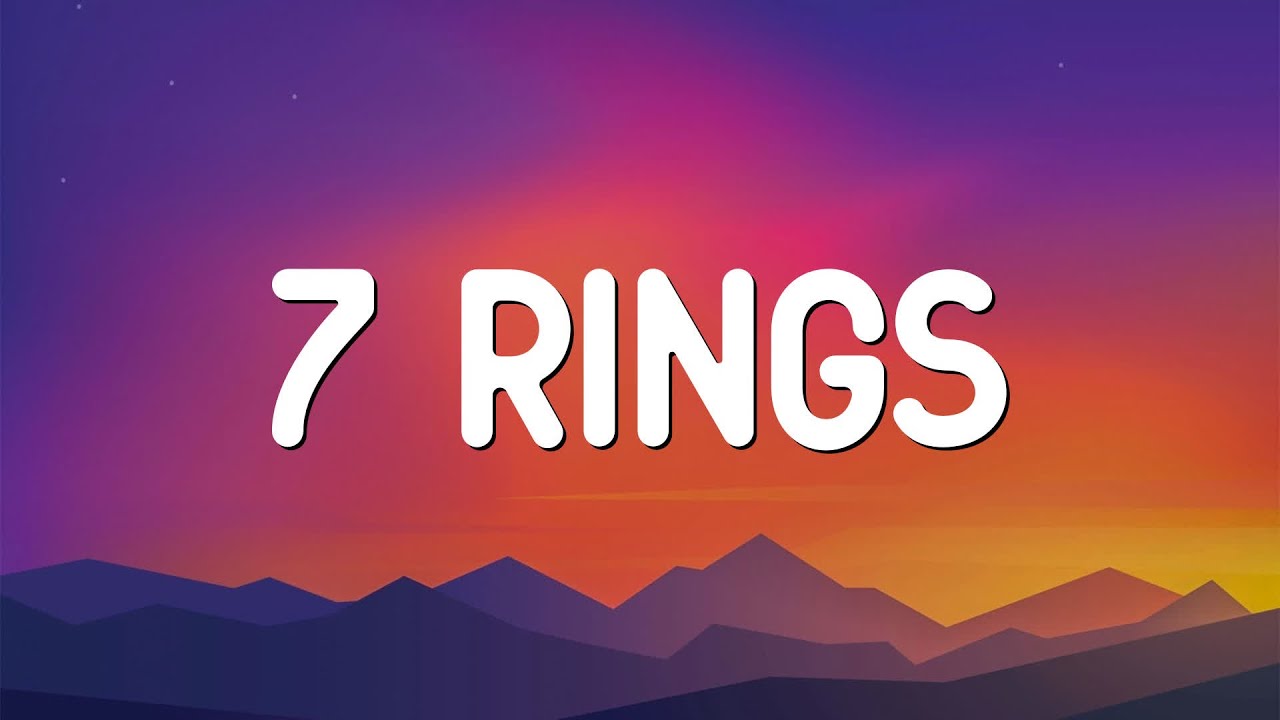 Ariana Grande - 7 rings (Lyrics) - YouTube