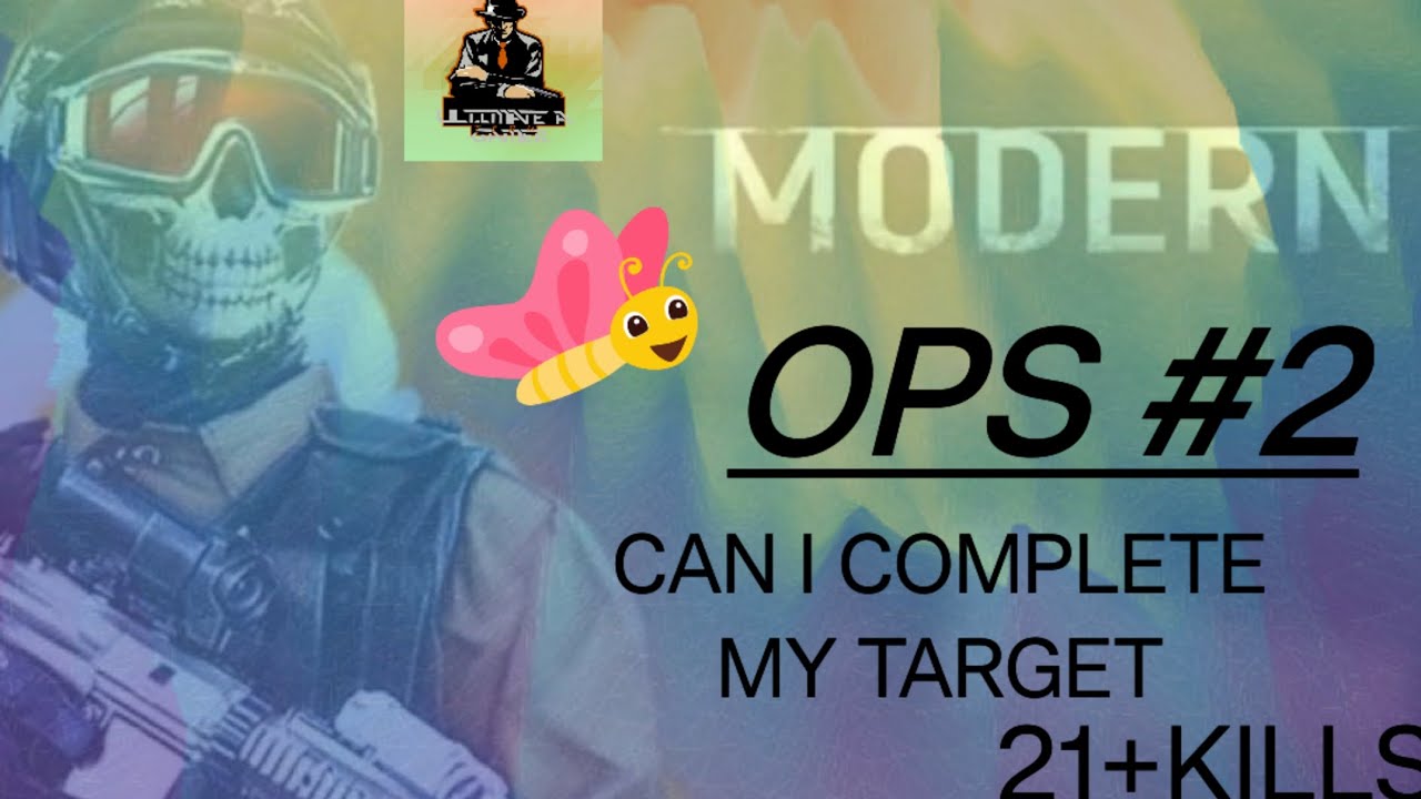 CAN I COMPLETE MY TARGET?!!!!!!!ULTIMATE A GAMER ///MODERN OPS///#2 ...